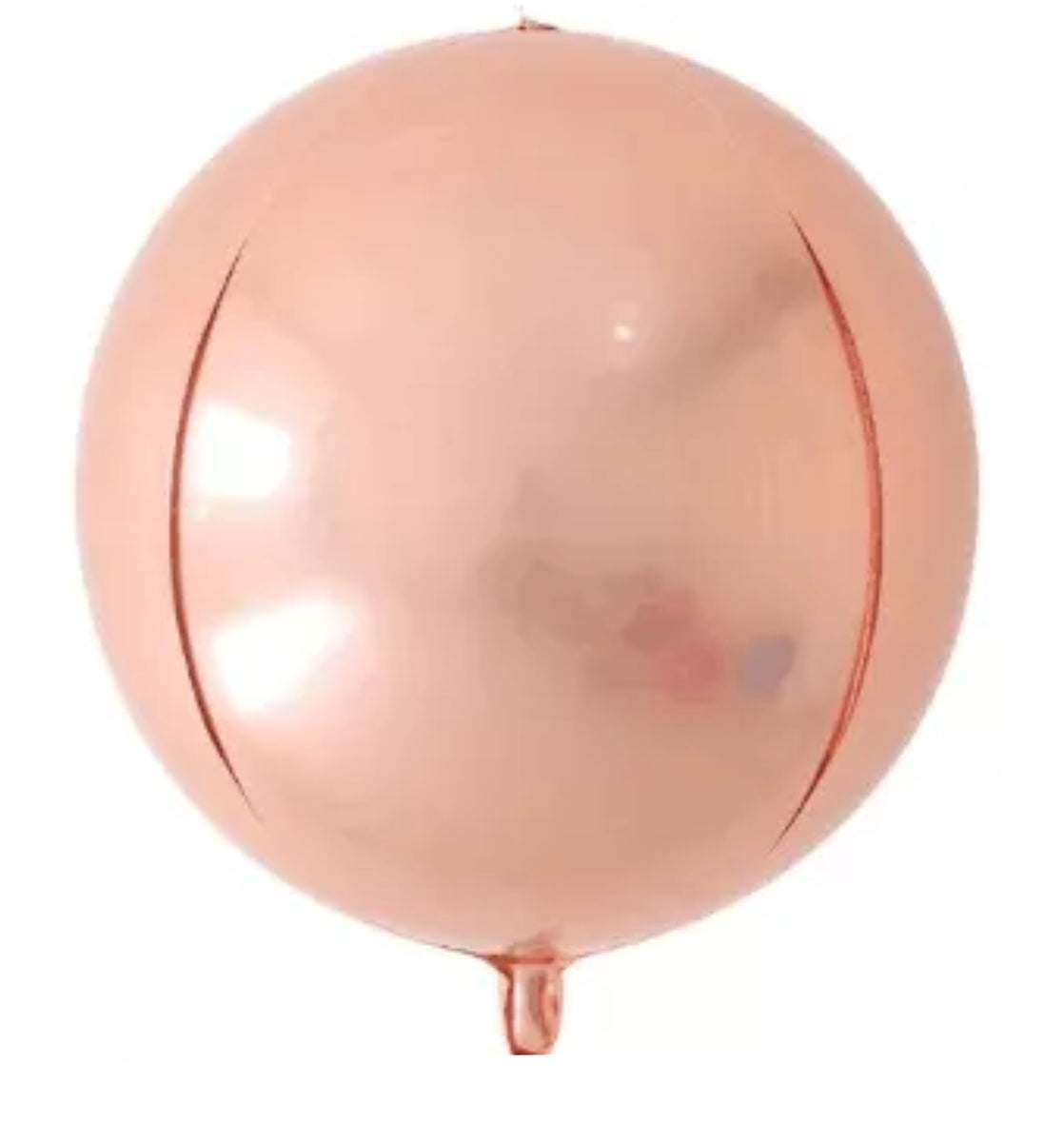 Globos Metalizados Redondo 4D 22" Oro Rosa – Bombatex