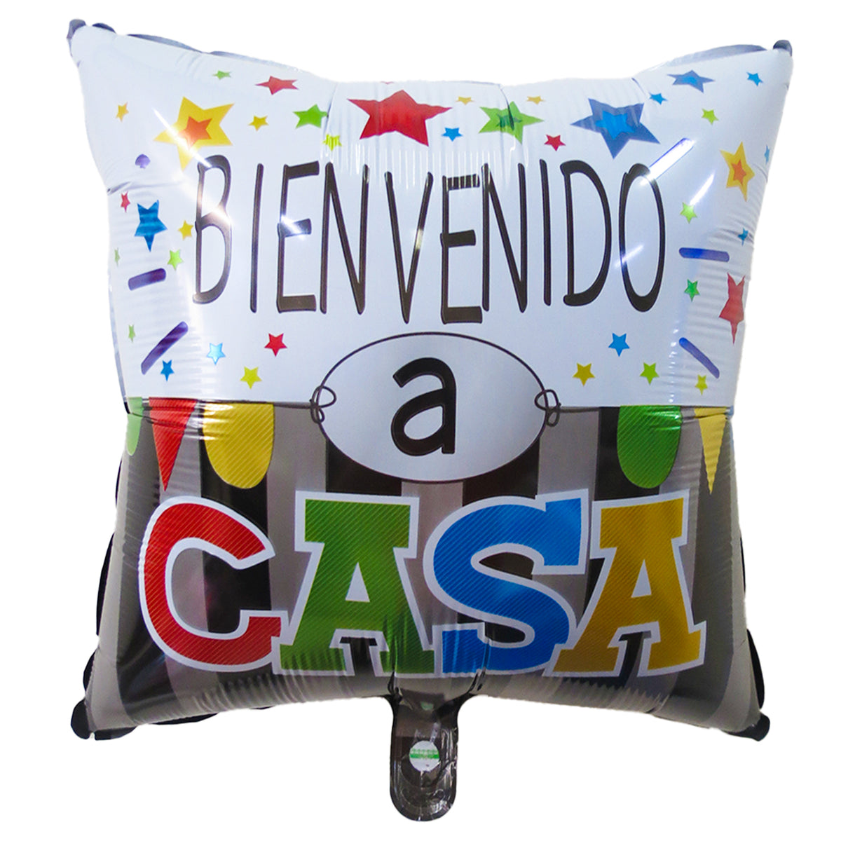 Globos Metalizados Impresos Grandes 20" Rectángulo Feliz Cumpleaños ...