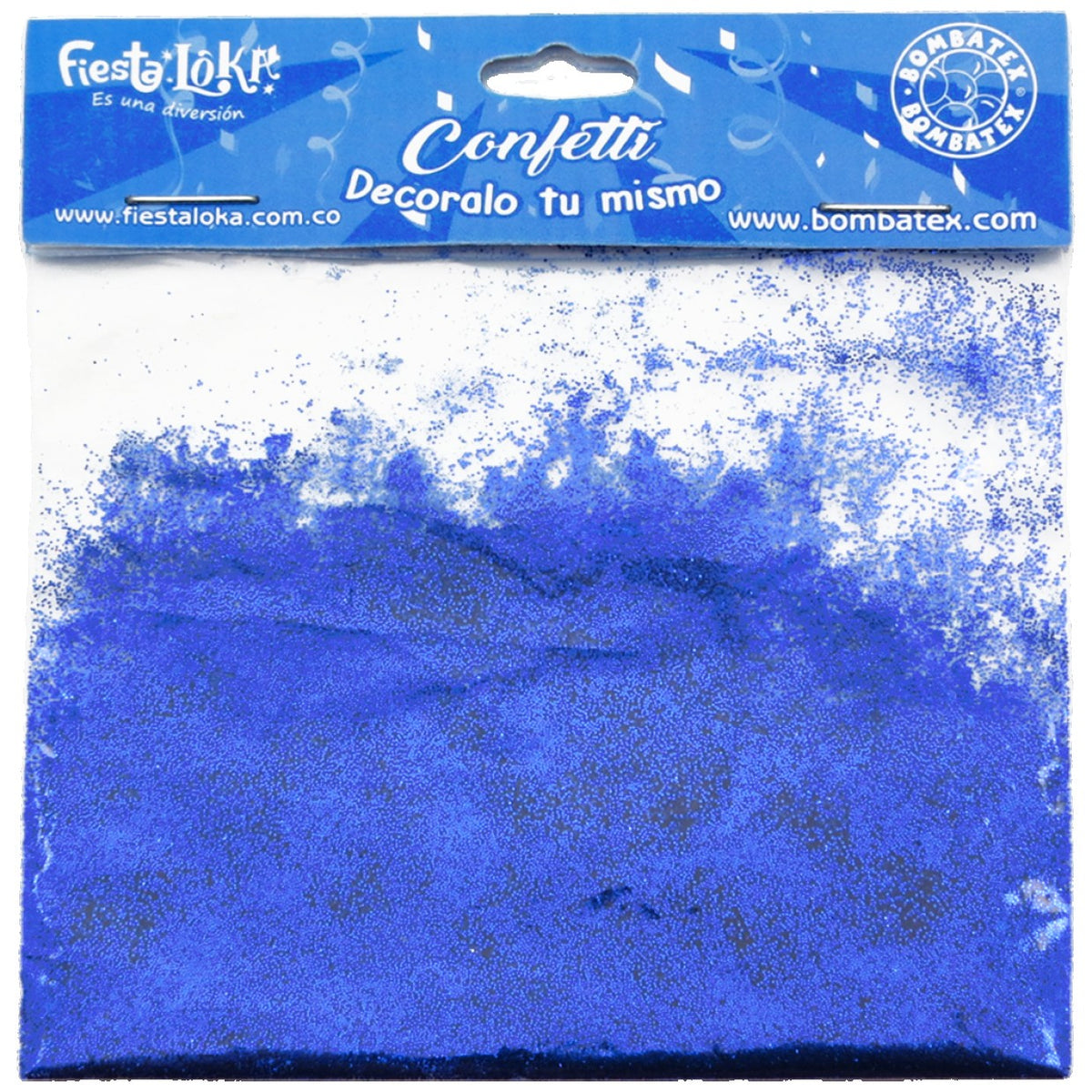 Relleno Para Globos Escarcha Azul – Bombatex