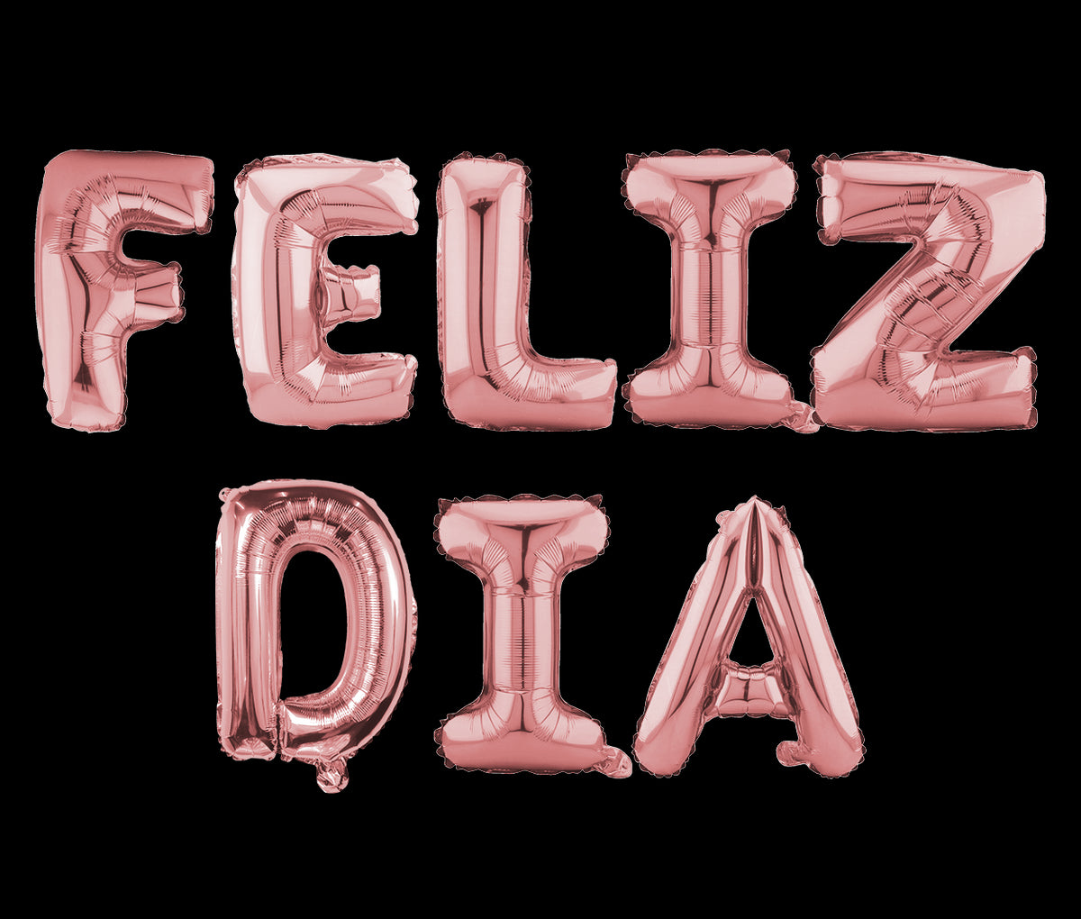 Globos Metalizados Letrero Feliz Día – Bombatex