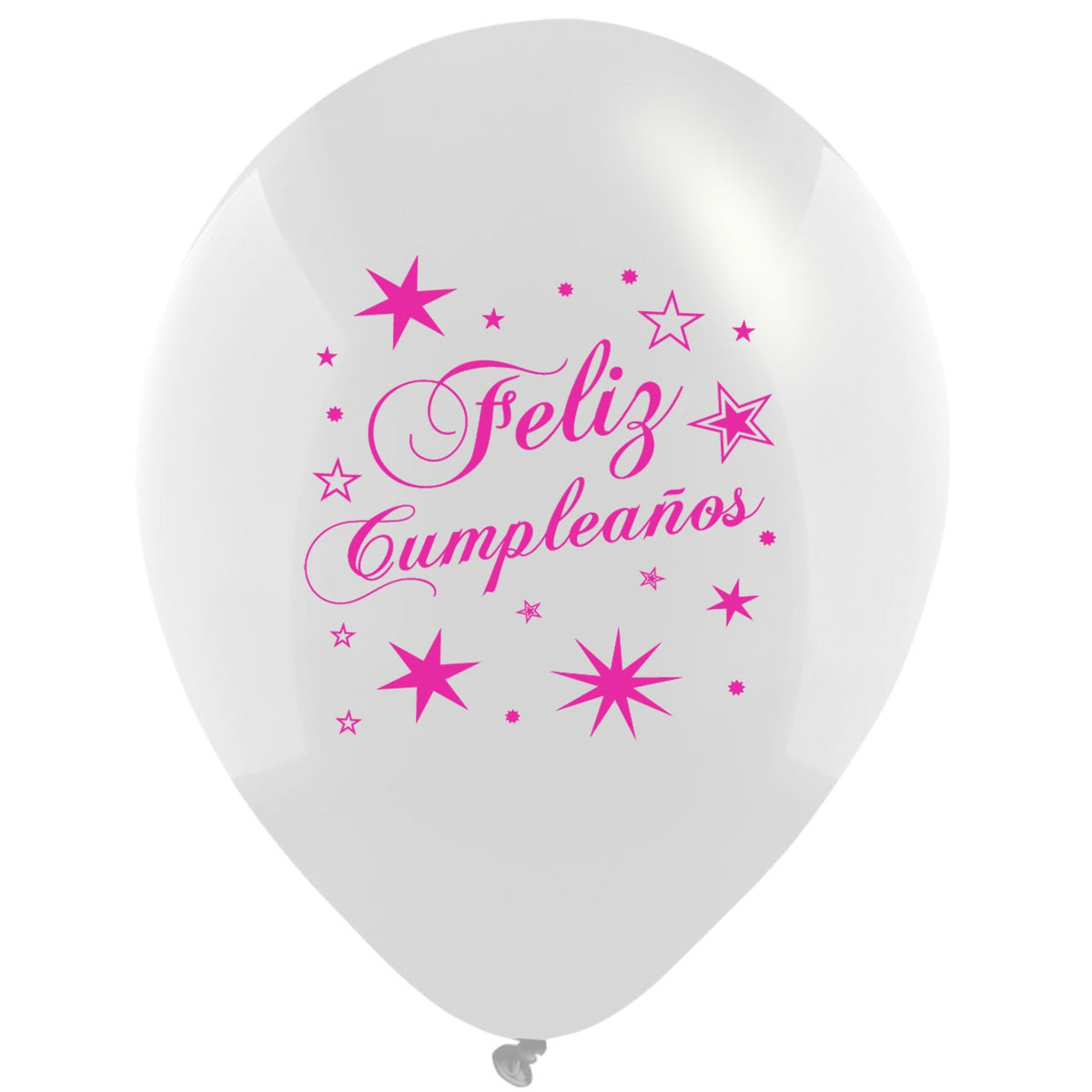 Globos Látex Biodegradables Cristal Transparente Feliz Cumpleaños Tint ...